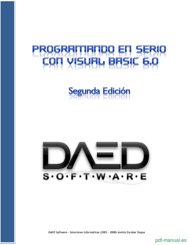[PDF] Programando en serio con Visual Basic gratis curso