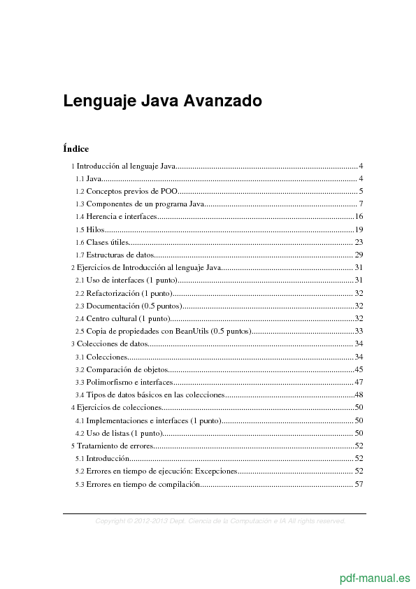 Java Avanzado: Colecciones, JDBC, JUnit y Más - Curso Práctico Java Avanzado: Colecciones, JDBC, JUnit y Más - Curso Práctico