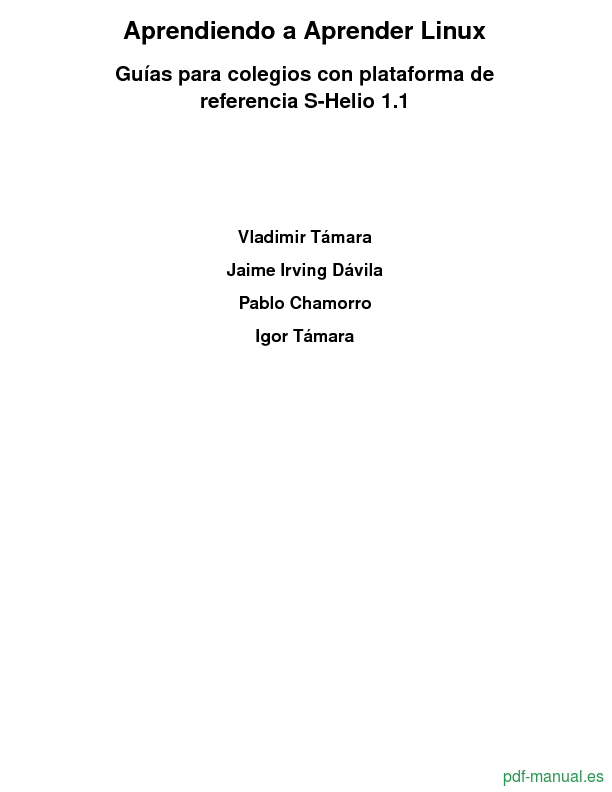 [PDF] Aprendiendo a Aprender Linux gratis curso