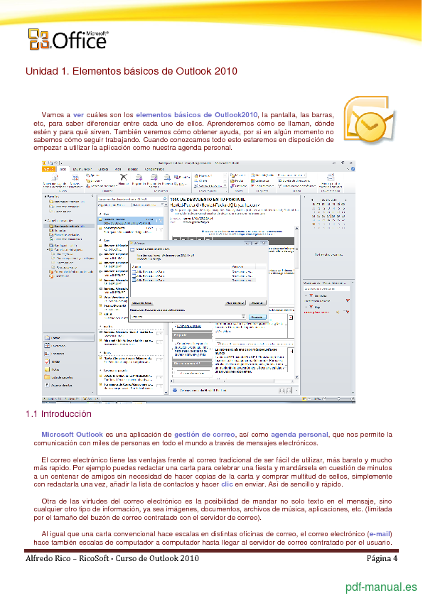 outlook 2010 tutorial pdf