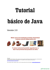 [PDF] Tutorial básico de Java gratis curso