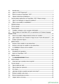 [PDF] iniciación a la programación con Visual Basic .NET gratis curso
