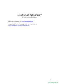[PDF] Manual de JavaScript gratis curso